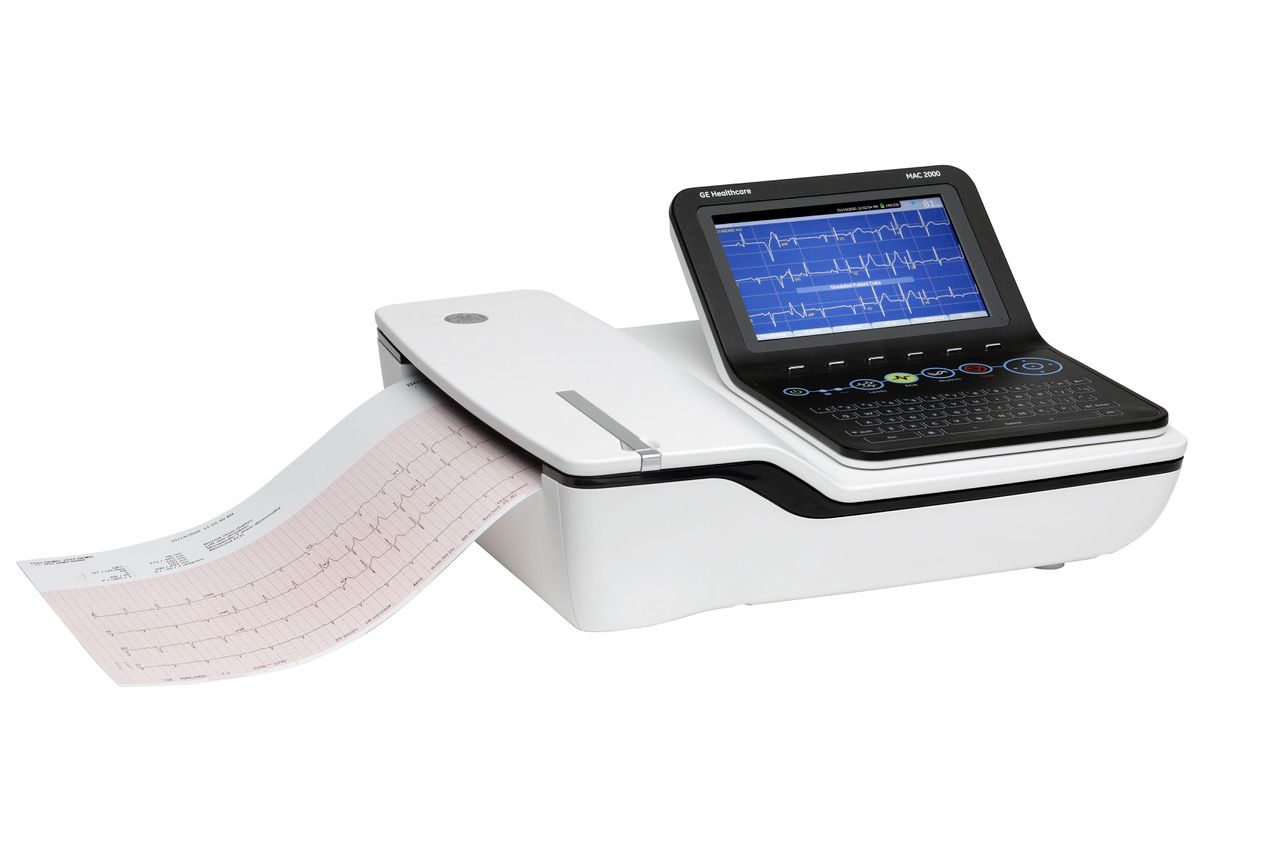 GE MAC 2000 ECG Analysis System | Physician's Resource
