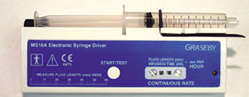 Syringe Pumps:Graseby Medical Model MS16A Desferal Therapy Syringe Pump | Physician's Resource