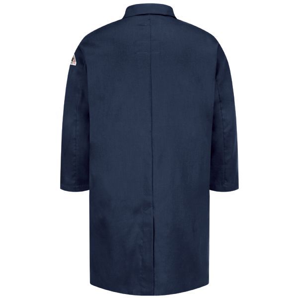 Bulwark KLL6 EXCEL FR Concealed Snap Front Lab Coat CAT2
