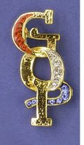 GOP Crystal Pin