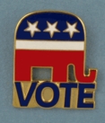 Republican and Patriotic Pins, Lapels, Support our Troops, and More ...