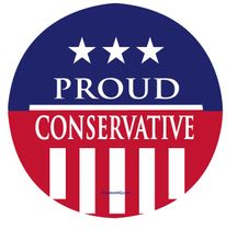 Proud Conservative Button