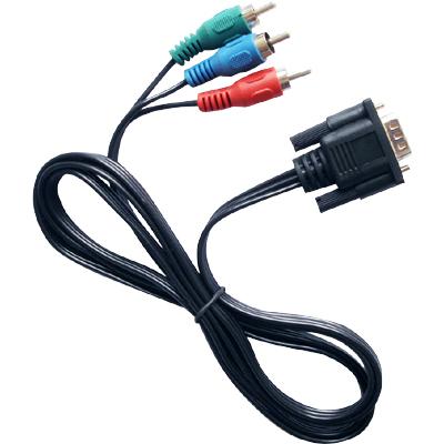 5' VGA To 3 RCA Component Cable