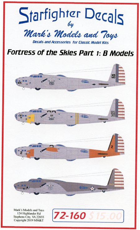 72-160 Fortress of the Sky Part 1 B Models