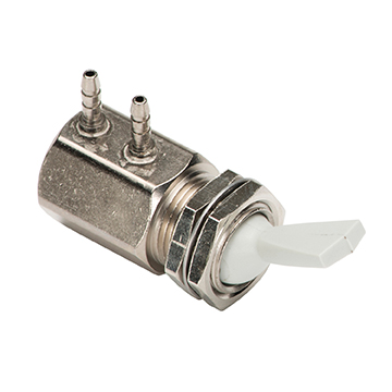 DCI Toggle Valve‚ Side Ported‚ 2-Way‚ Gray