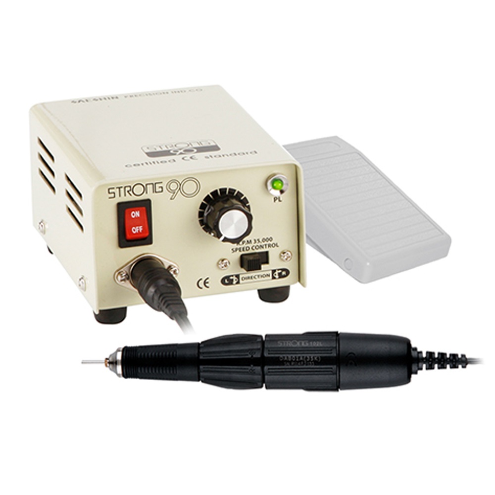 Saeshin Strong 90 Series 40‚000 Rpm Brush Micro Motor Handpiece Set