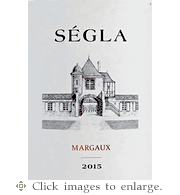 Segla Cabernet Blend 2015 Margaux Bordeaux