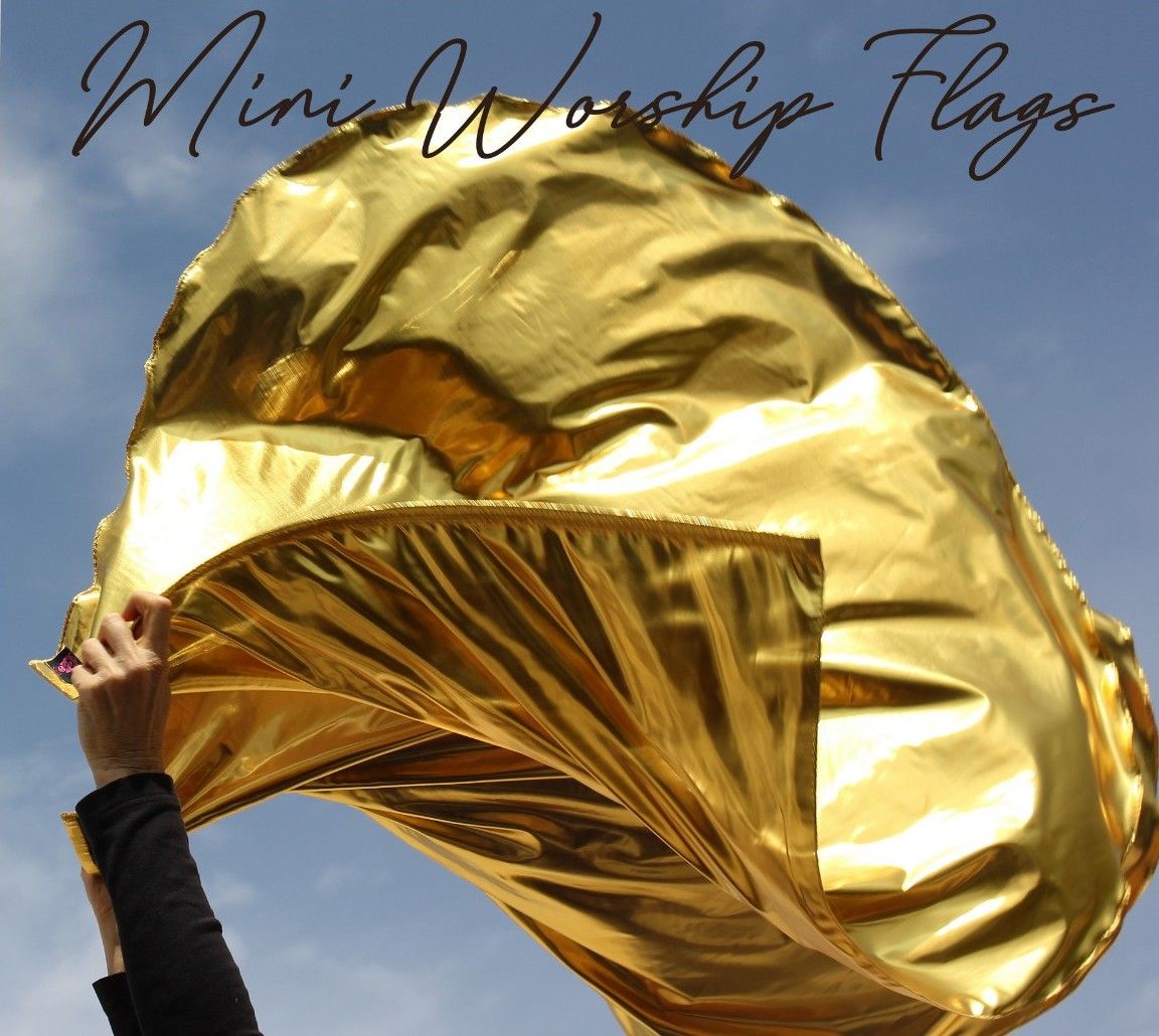 Mni Worship Flags Child Size Extra Small w/Maxiflex™ Rods by Beauty for ...