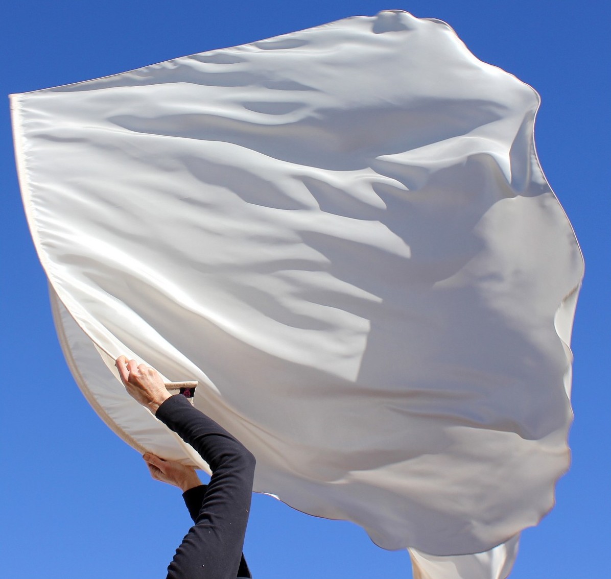 Neutral Beige 'Alabaster Box' Worship Praise Banners Set of 2