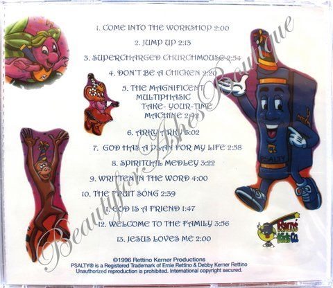 Psalty All New Praise Party Two! CD