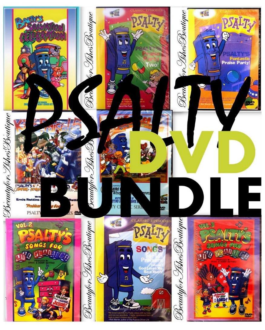 Psalty the Singing Songbook Kids Praise 4 5 Salvation Li'l Praisers DVD ...