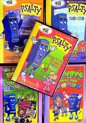 Psalty the Singing Songbook Kids Praise 4 5 Salvation Li'l Praisers DVD ...
