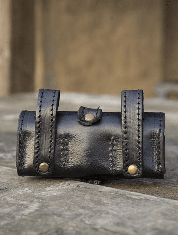 Three Bottle Potion Pouch great accessory for your medieval wizard
