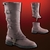 Assassin Boots Gotham Distressed PU Leather
