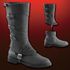 Assassin Boots Gotham Distressed PU Leather