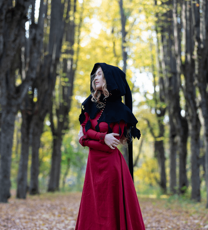 Autumn Princess Woolen Chaperon