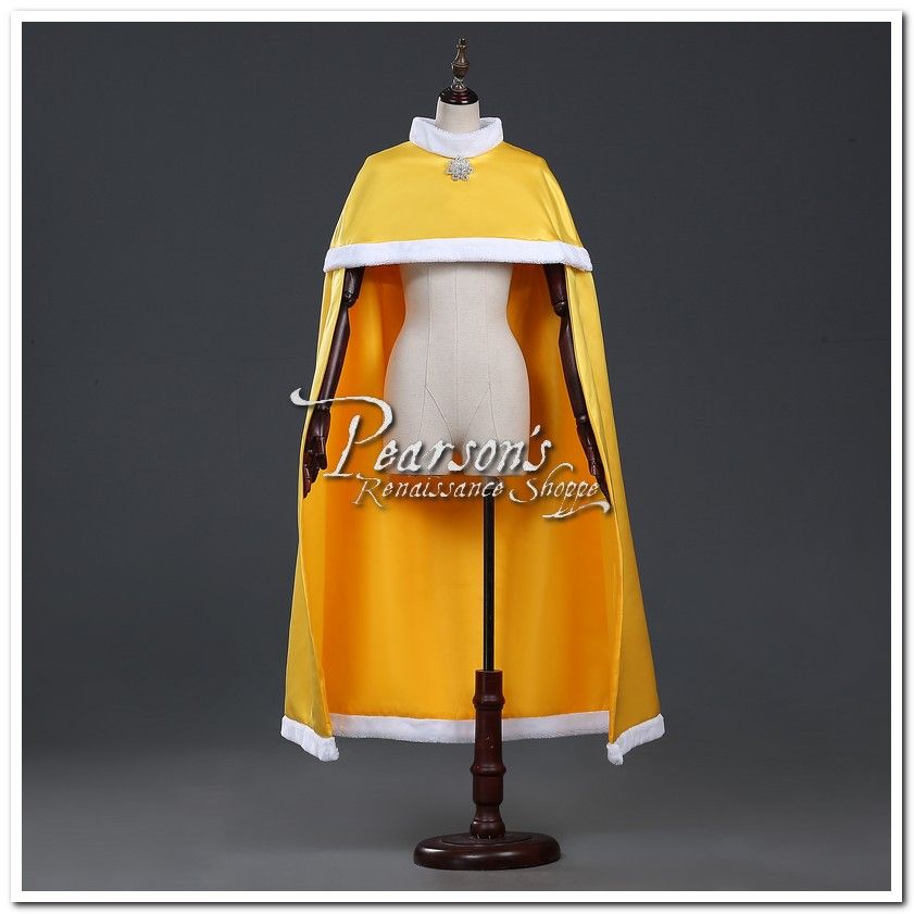 Beauty And The Beast Belle Satin Cape
