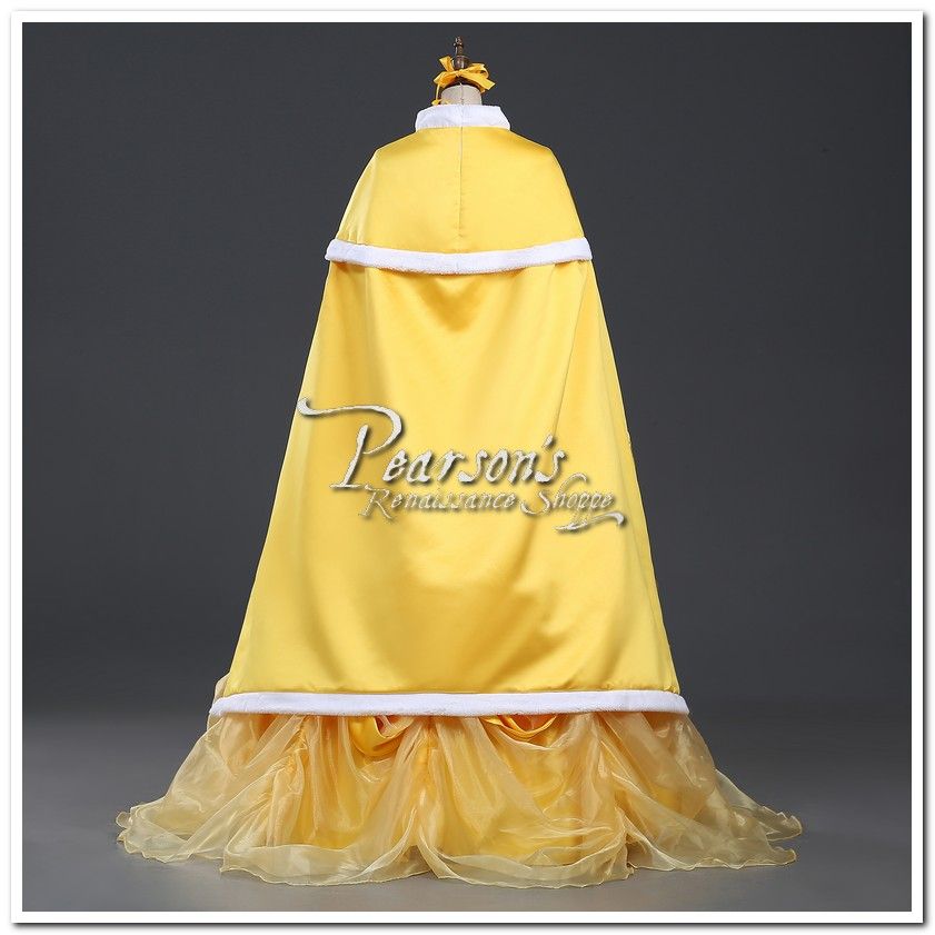 Beauty And The Beast Belle Satin Cape
