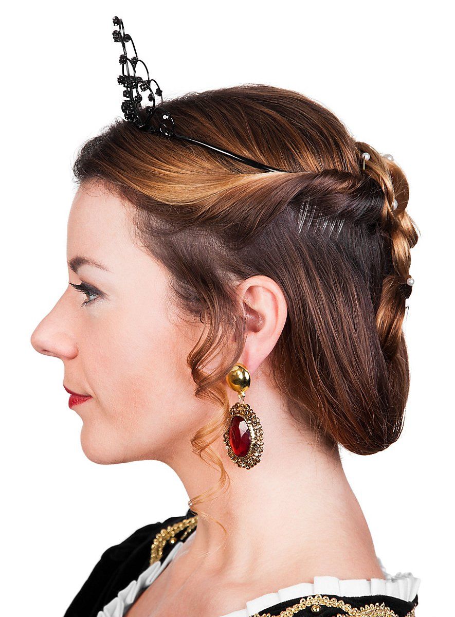 Black Gothic Tiara for your steampunk costume