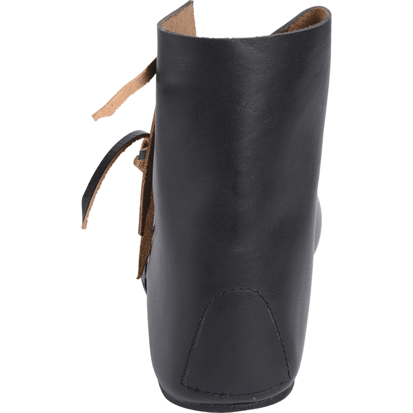 Medieval Peasant Boots in black or brown for men and women