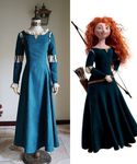 Sale Brave Merida's Arrow Challenge Cermony Dress