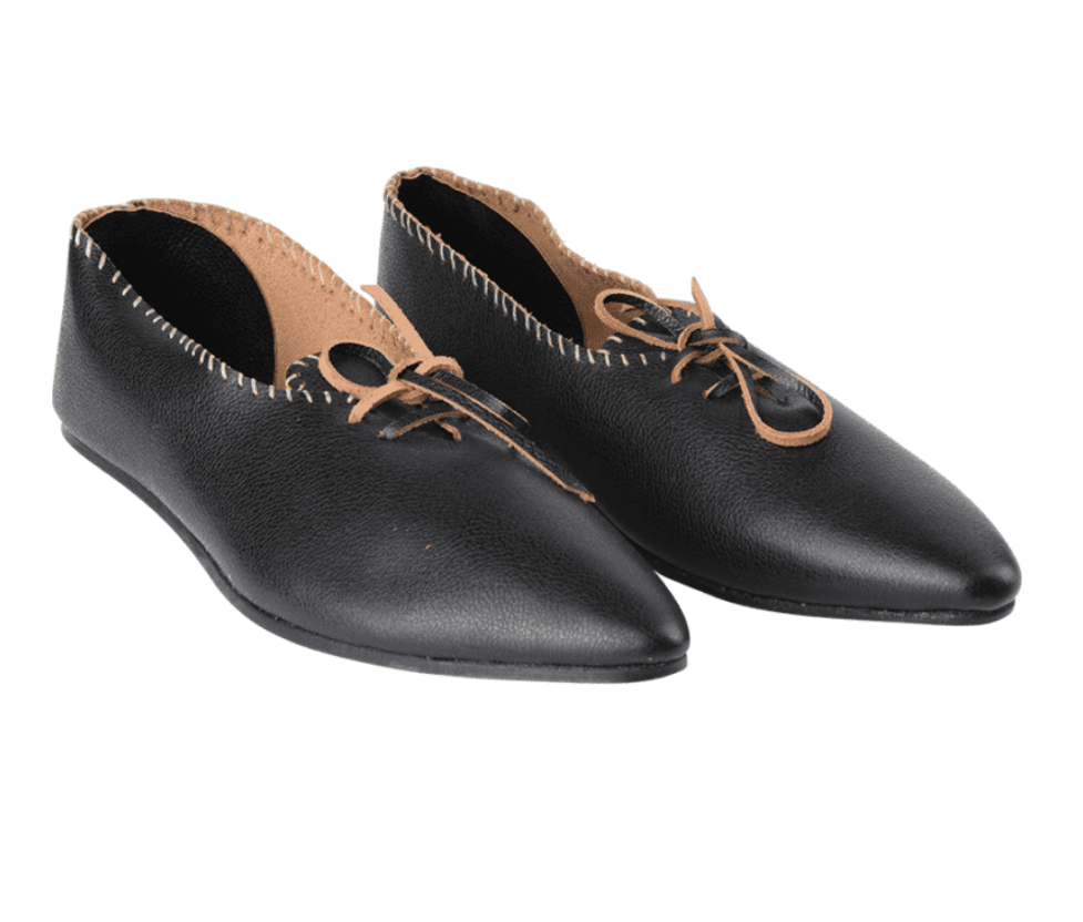 Brown Medieval Peasant Shoes
