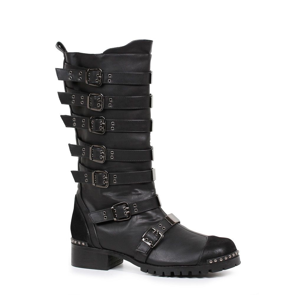 Buckled Steampunk Boot - medieval renaissance costume boot