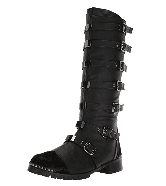 Buckled Steampunk Boot - medieval renaissance costume boot