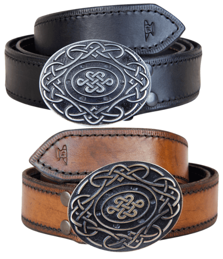 Celtic Knot Buckle Medieval Belt