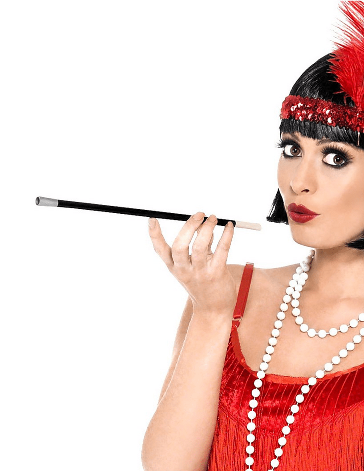Cigarette Holder, classy accessory for sophisticated dressing up fun.