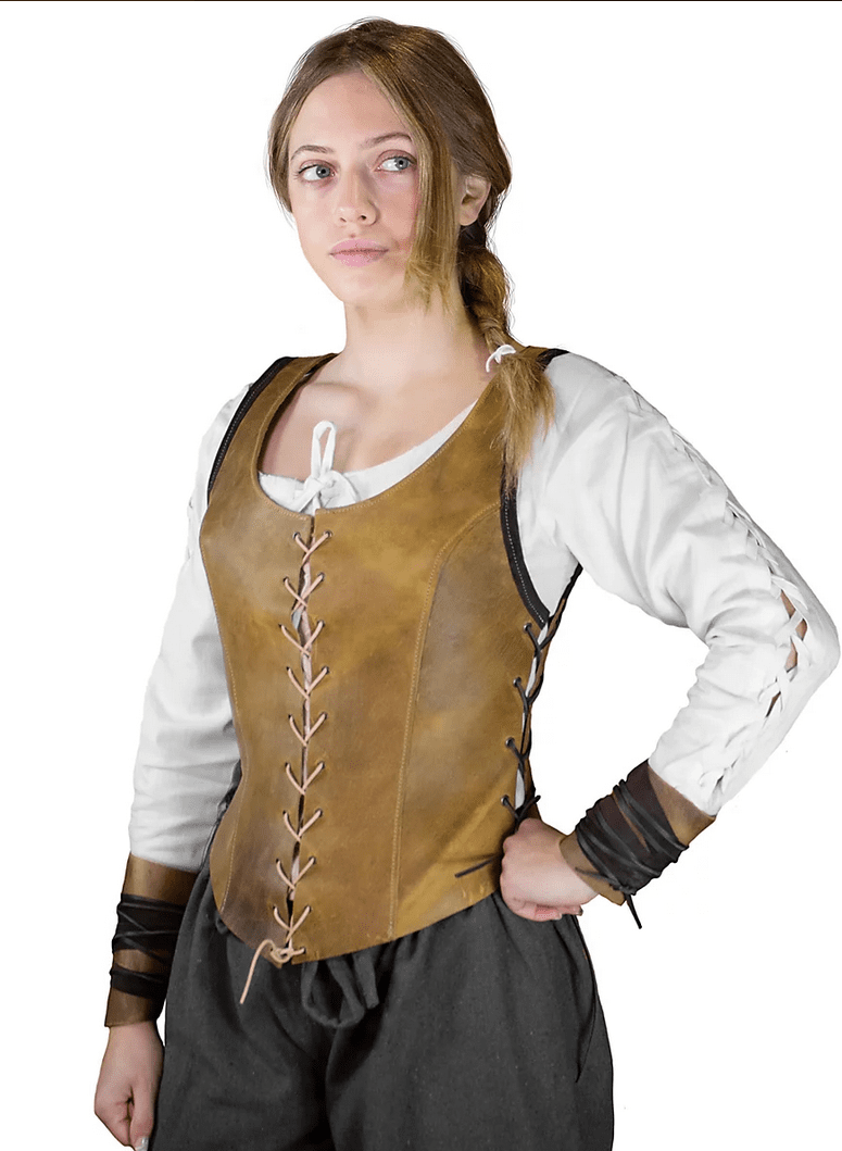Cirilla Leather Armour Bodice