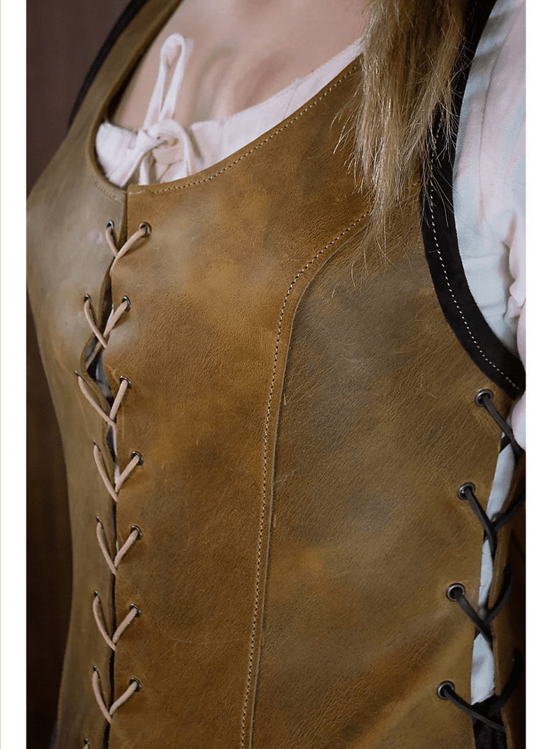 Cirilla Leather Armour Bodice