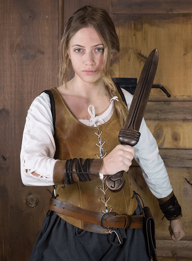 Cirilla Leather Armour Bodice