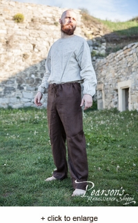 Medieval Linen Pants Straight leg linen pants