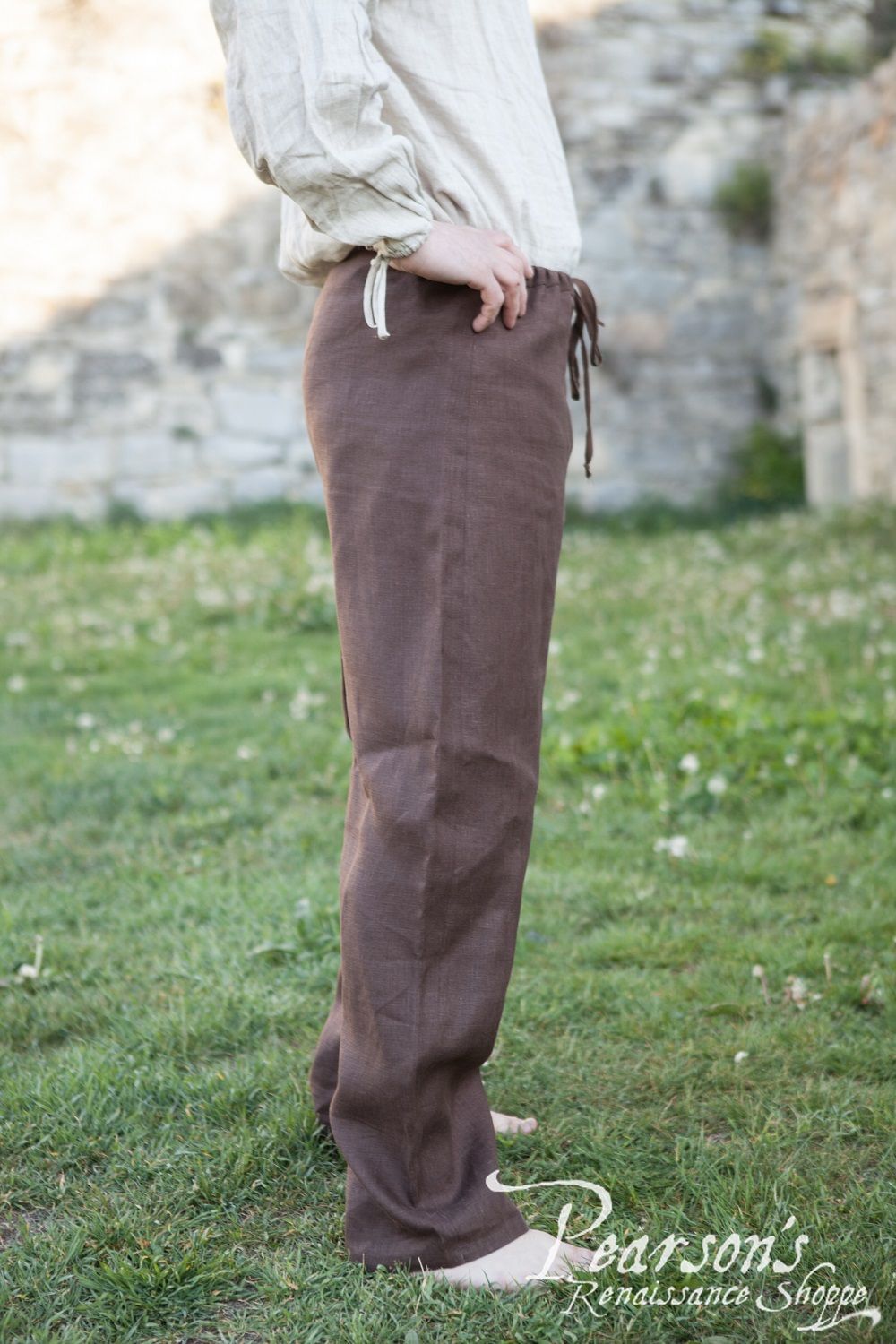 Medieval Linen Pants Straight leg linen pants