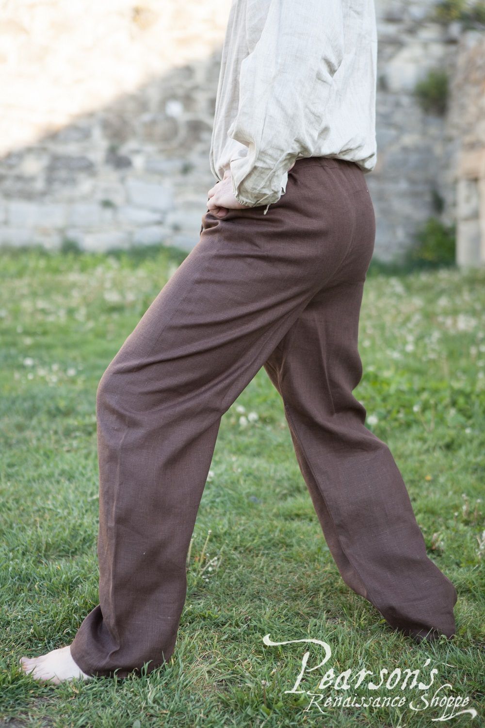 Medieval Linen Pants Straight leg linen pants