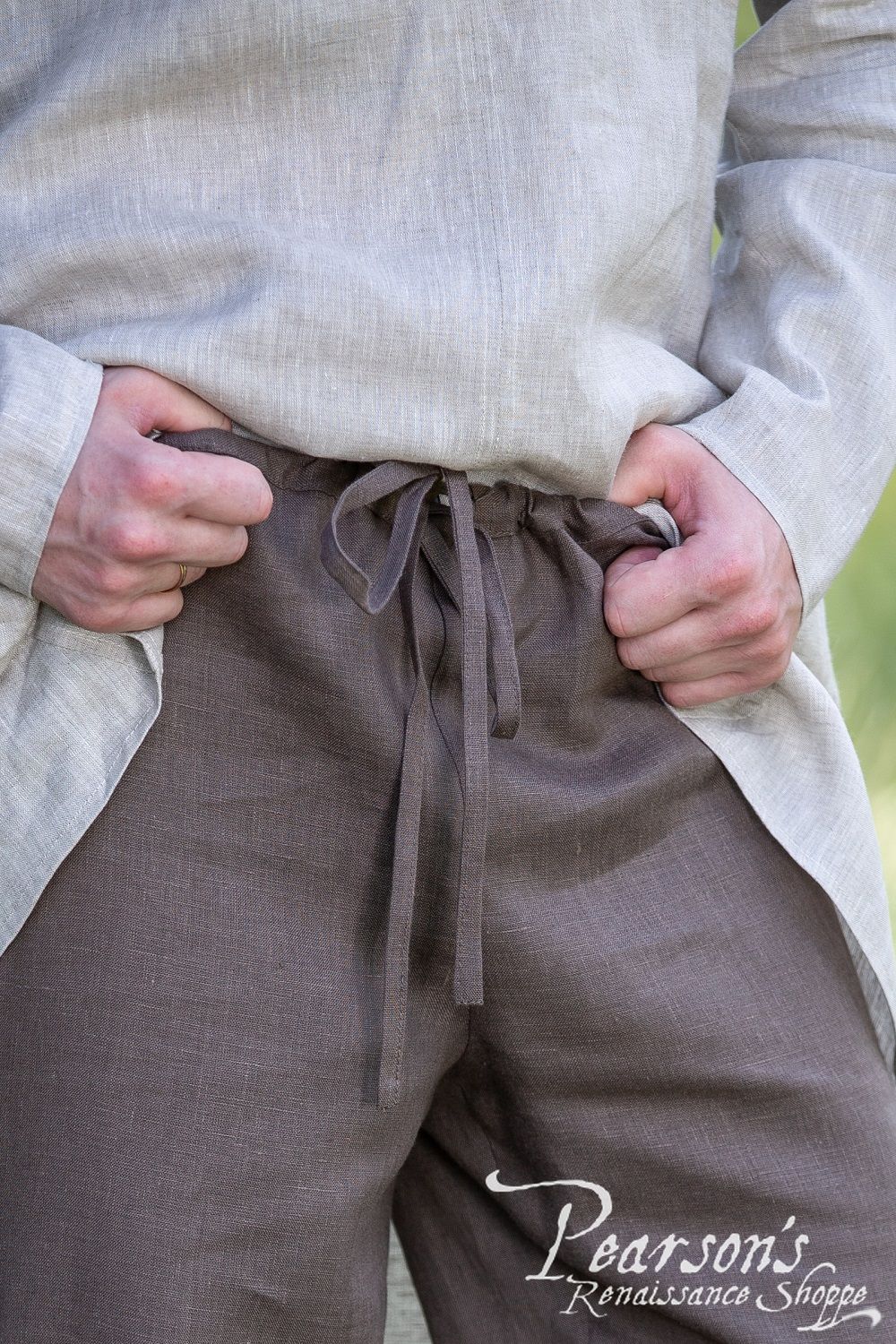 Medieval Linen Pants Straight leg linen pants