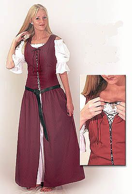 The Country Peasant Dress is a great dress to stroll along the market.