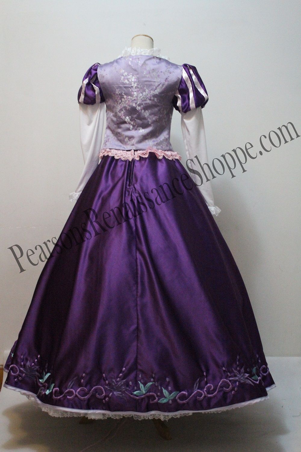 Disney Tangled Rapunzel Embroidered Dress