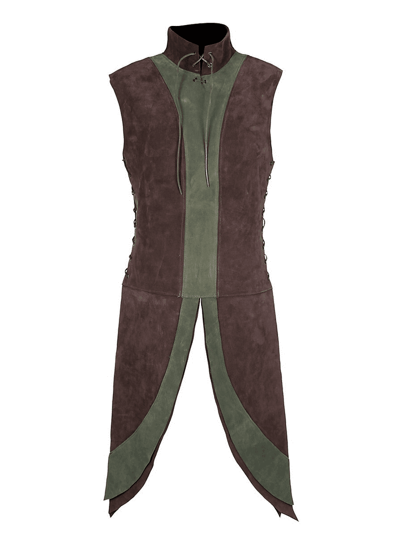 Leather jerkin Dwarven High quality leather jerkin from Andracor ...