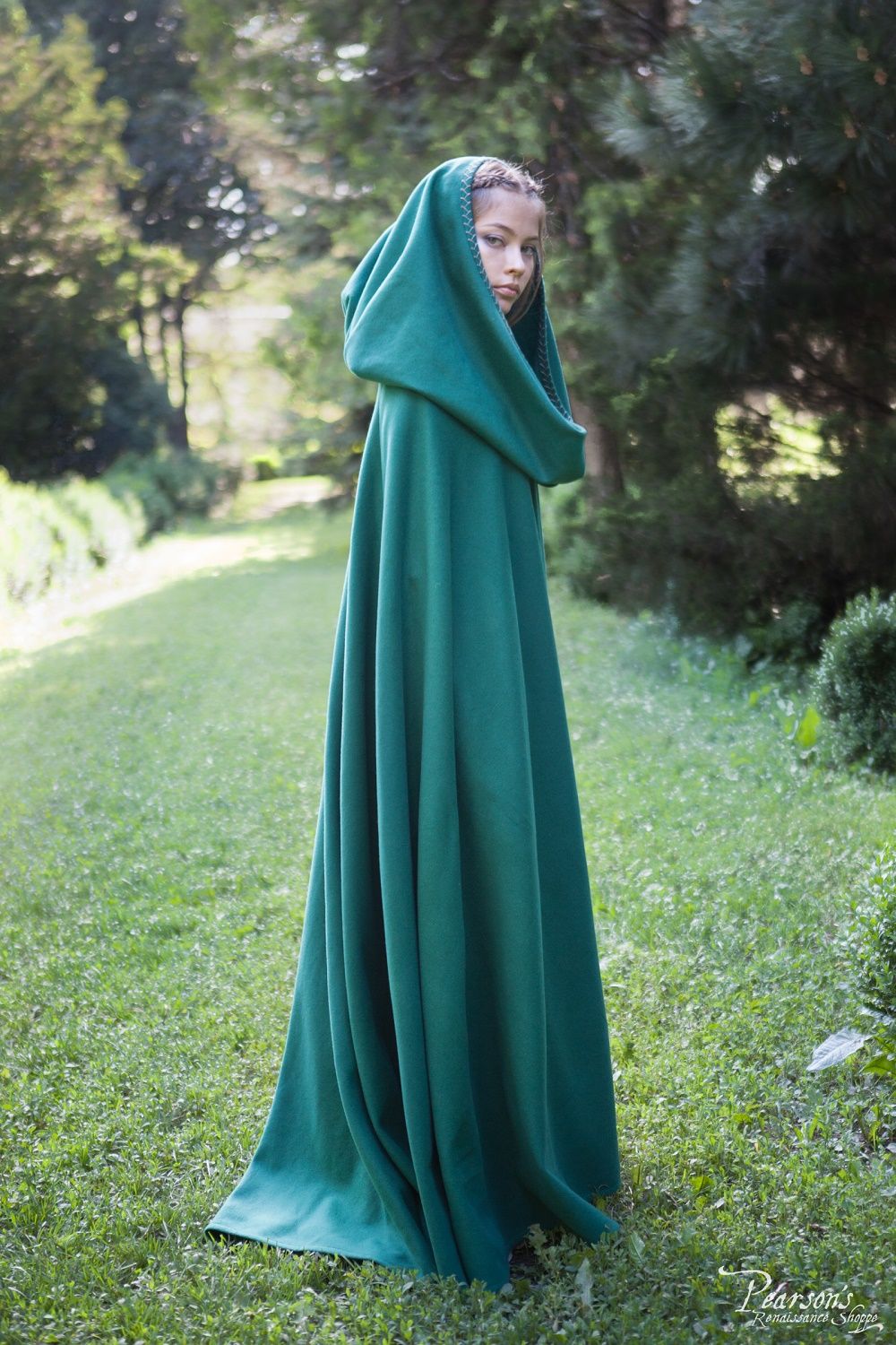 "Fairy Tale” Woolen Cloak - Medieval Renaissance Clothing, Costumes