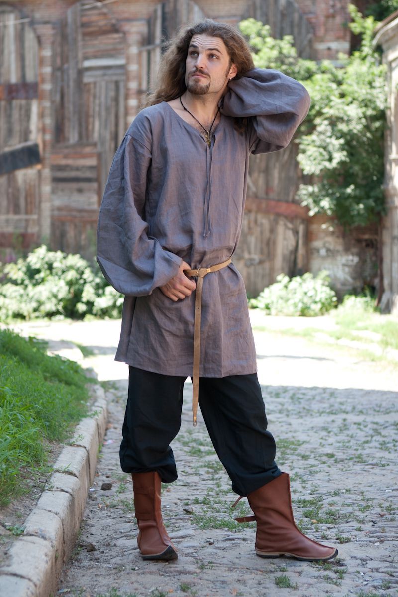 Flax Linen Medieval Undertunic