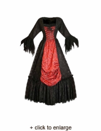 Gothic Net Dress