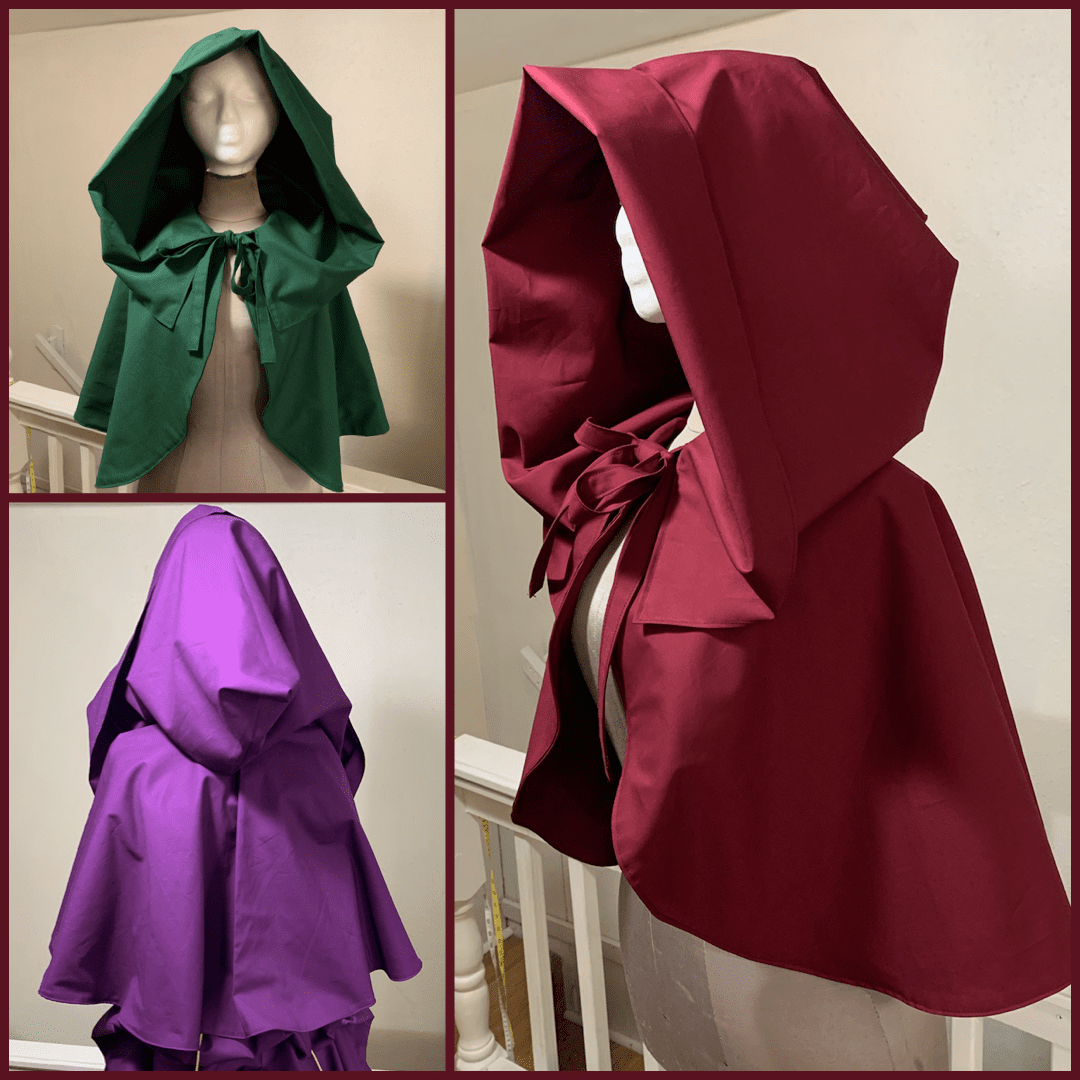 Over Sized Hooded Cape for your Sanderson Sisters Halloween Costume