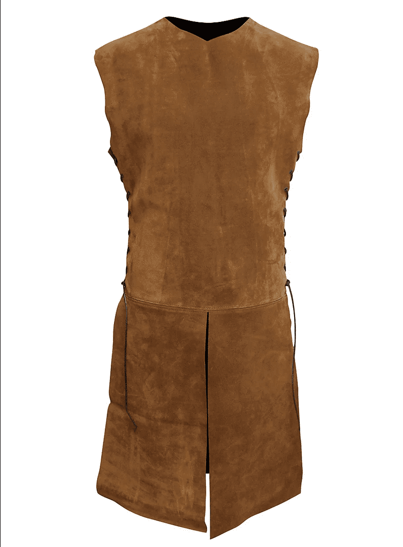 Leather Jerkin Huntsman High-quality leather jerkin by Andracor ...