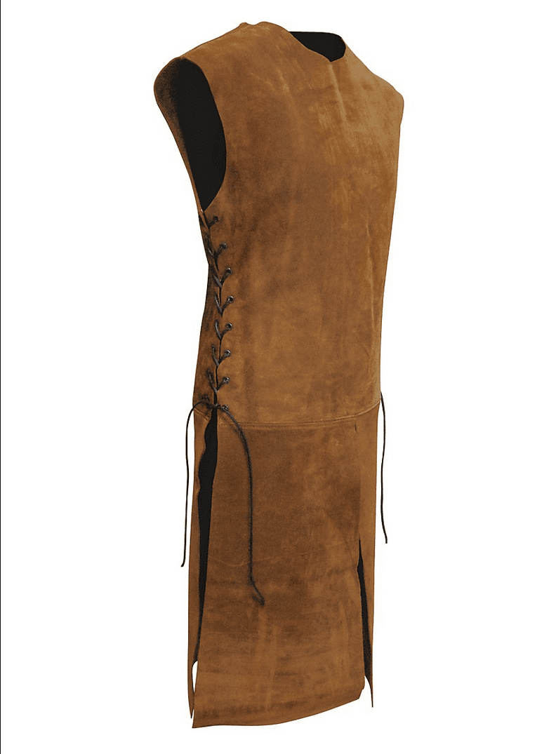 Leather Jerkin Huntsman High-quality leather jerkin by Andracor ...