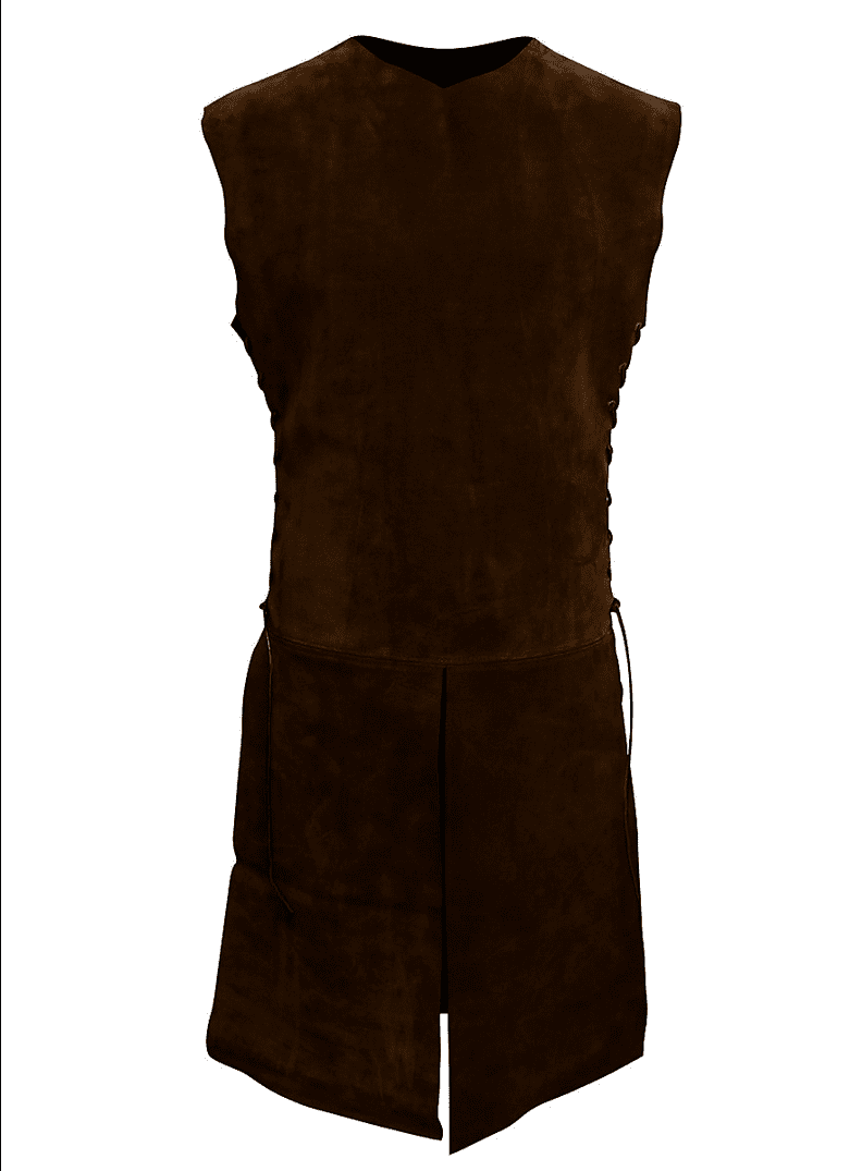 Leather Jerkin Huntsman High-quality leather jerkin by Andracor ...