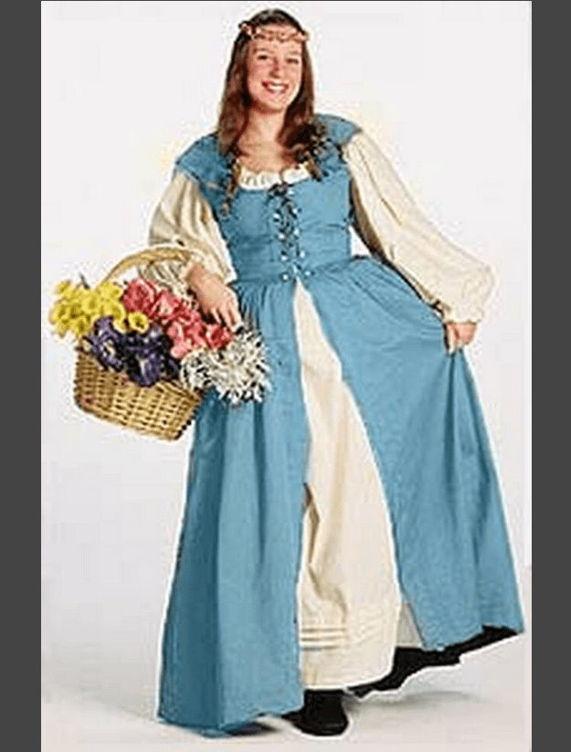 Irish Dress - Medieval Renaissance Clothing, Costumes