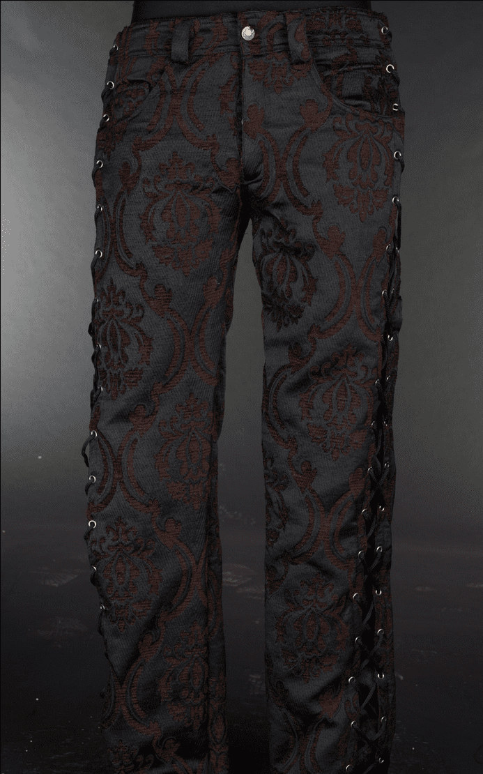 Steampunk Gothic Laced Pants