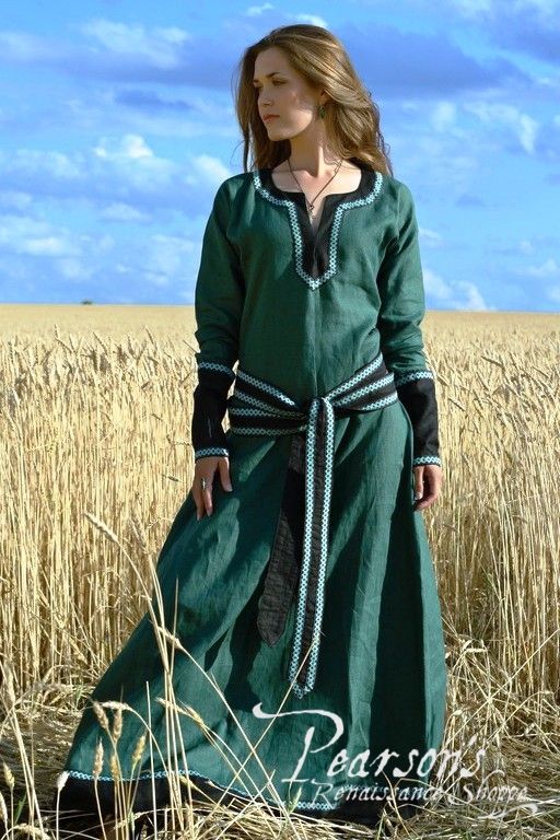 Lady Tunic medieval clothing renaissance costume